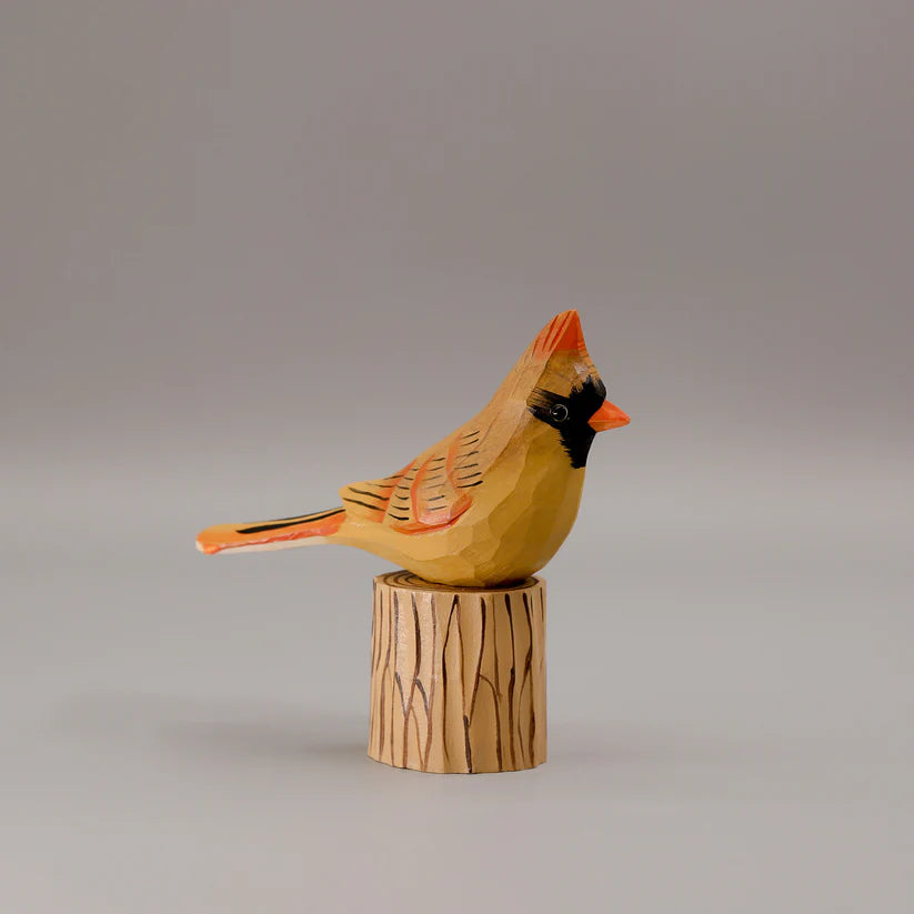 Female Cardinal + Stand – curated-quality-goods